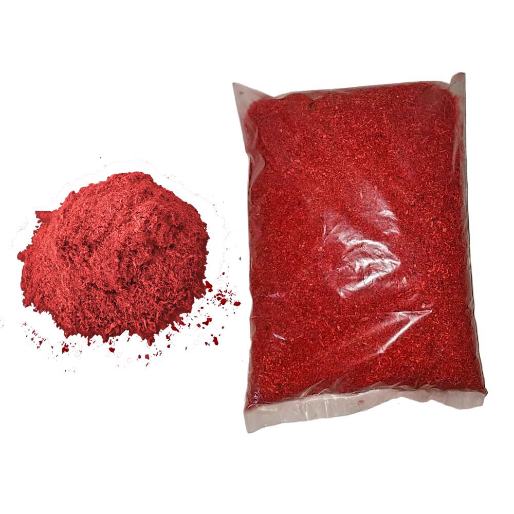 Aserrín Pintado Bolsa 500 Gramos Color Rojo (1kg) - Yunuen - Mobiliaro ...